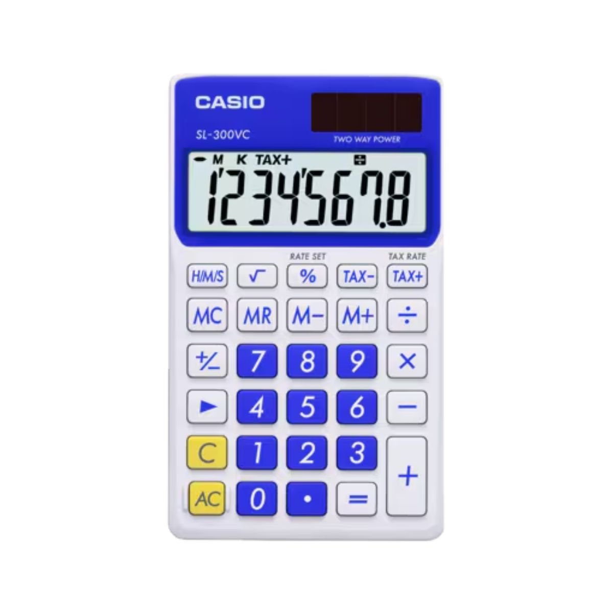 Calculadora Portátil Casio Azul Sl-300vc-be | MadeiraMadeira