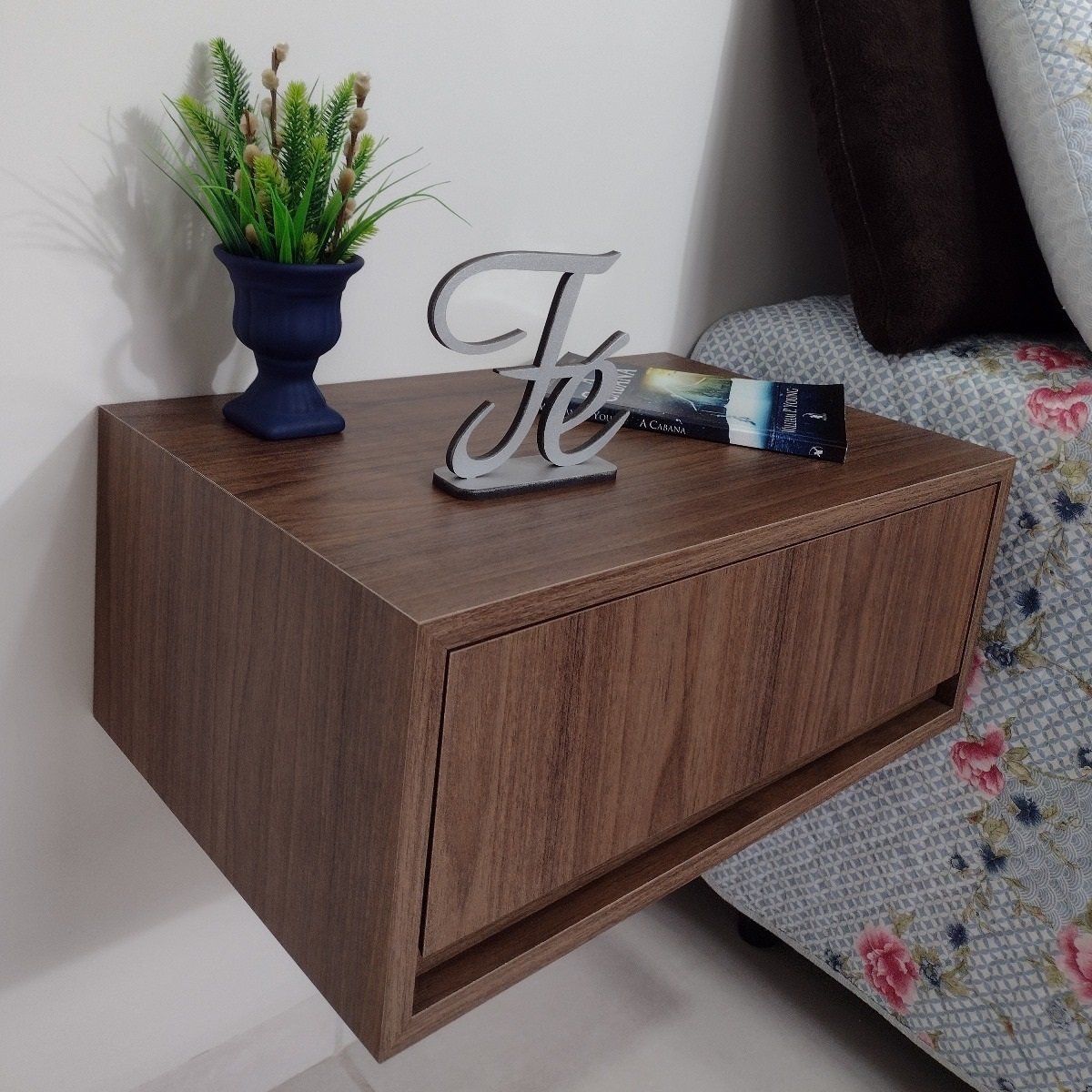 Nicho Com Gaveta Secreta Abertura Lateral Mão Esquerda Fabricado em MDF ...