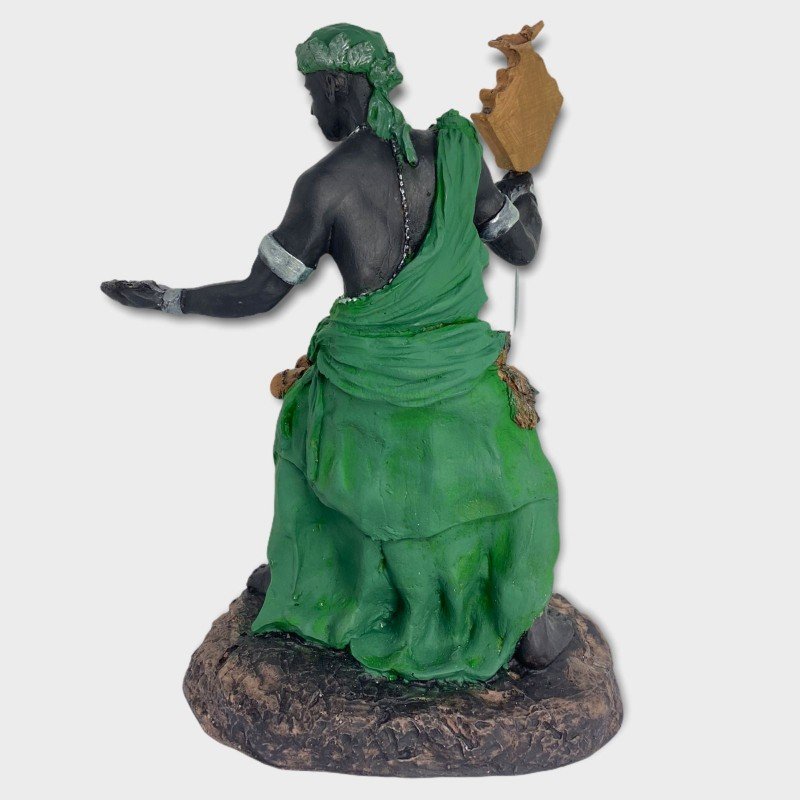 Escultura Orixá Ossaim em Resina 25 cm | MadeiraMadeira