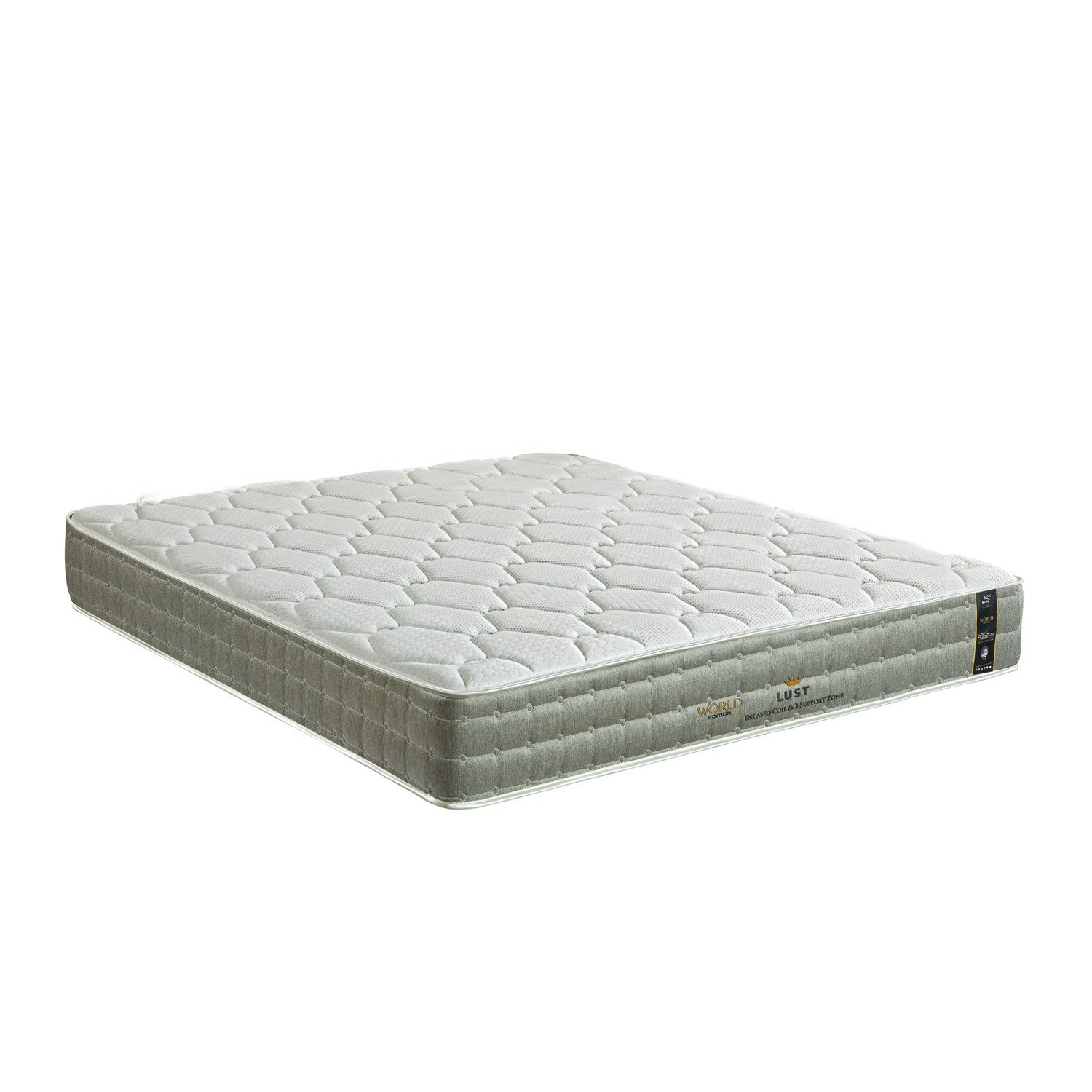Colchão King Mola Ensacada Lust 24cm X 96cm X 203cm King Koil ...