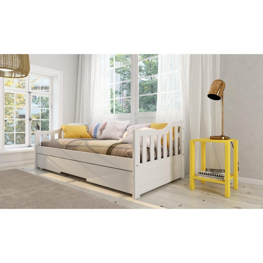 Bicama American em Madeira Maciça/mdf Branco | MadeiraMadeira