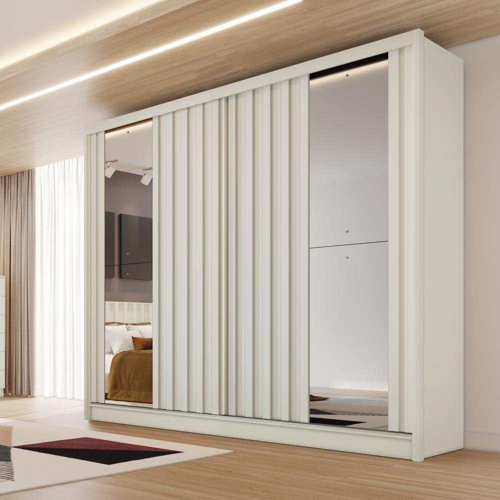 Guarda Roupa Galati 2 Porta com 2 Espelhos Mdf - Mademarcs | MadeiraMadeira