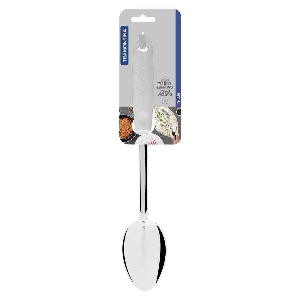 Colher para Servir Tramontina Utilita em Aço Inox com Cabo de ...