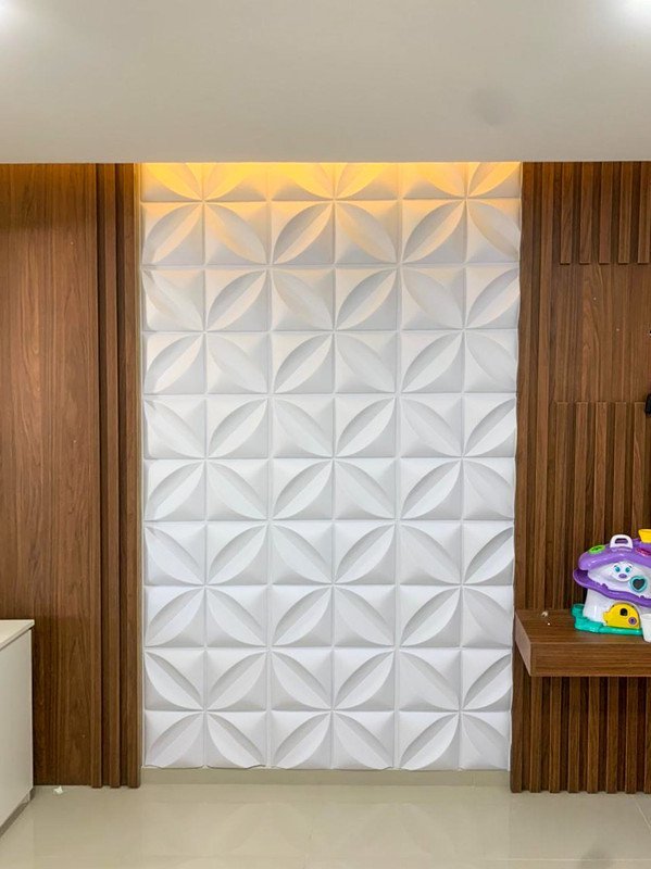 22 placas 3d de pvc revestimento alto impacto parede design moderno ...