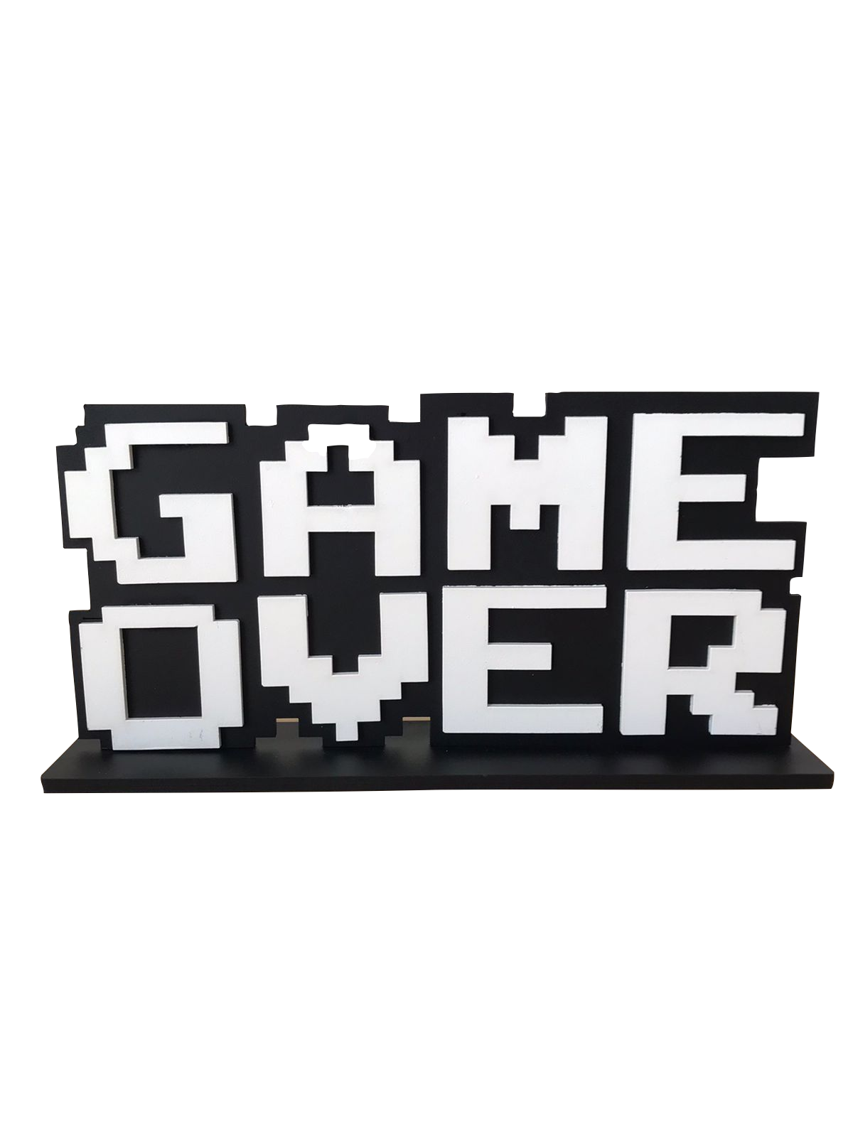 VIDEO GAME - LETREIRO GAME OVER - FESTA DECORAÇÃO | MadeiraMadeira