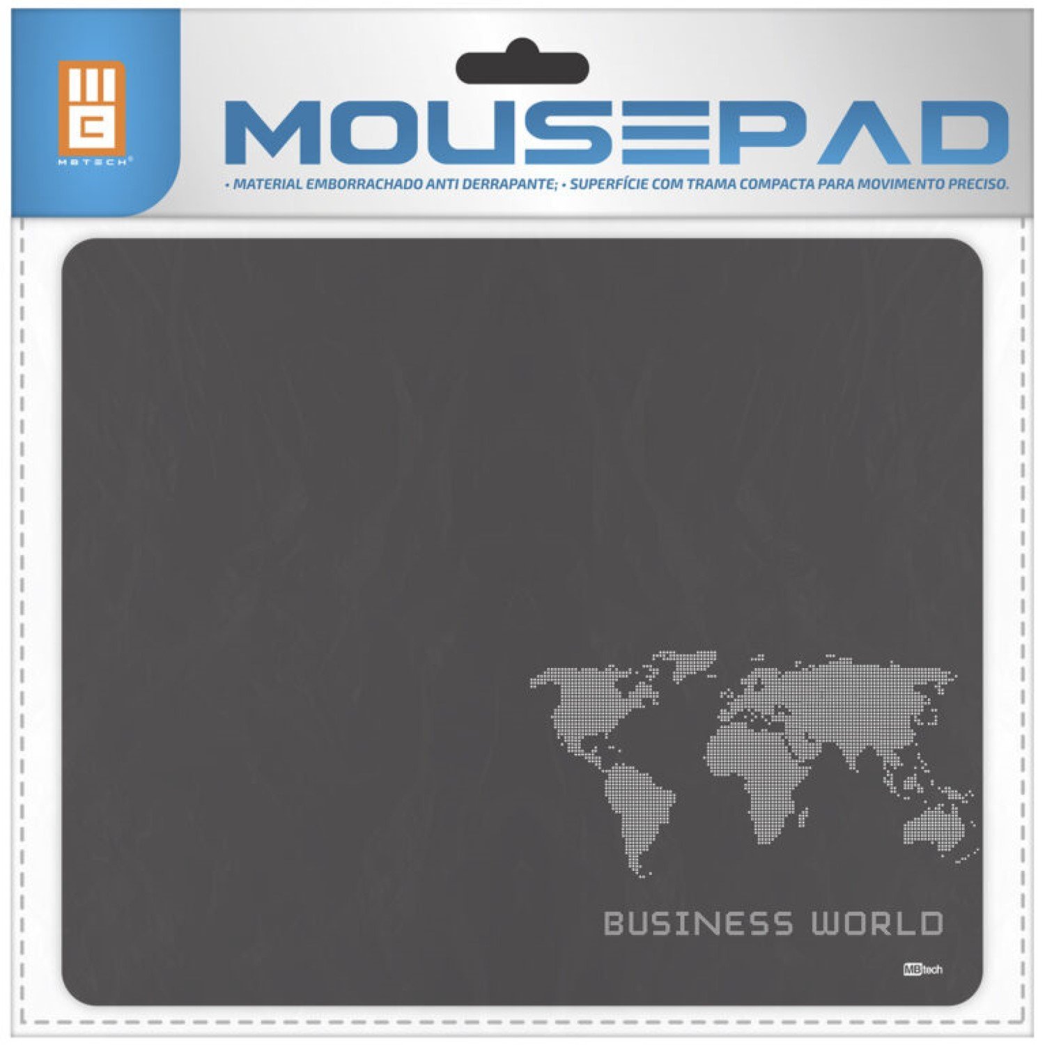 Mouse Pad Ergonômico Mb-Tech Emborrachado Antiderrapante Movimento ...