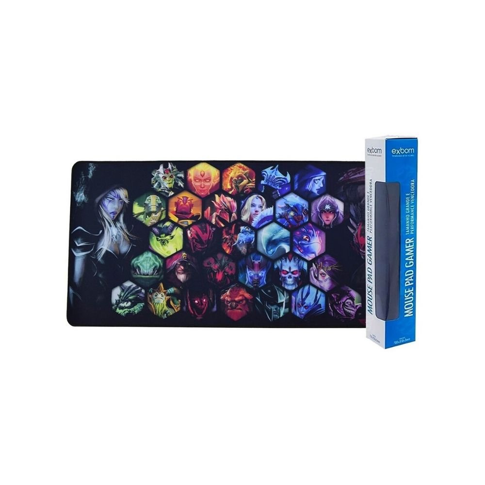 Mousepad Gamer Borda Costurada - DOTA 2 - Exbom DOTA 2 | MadeiraMadeira