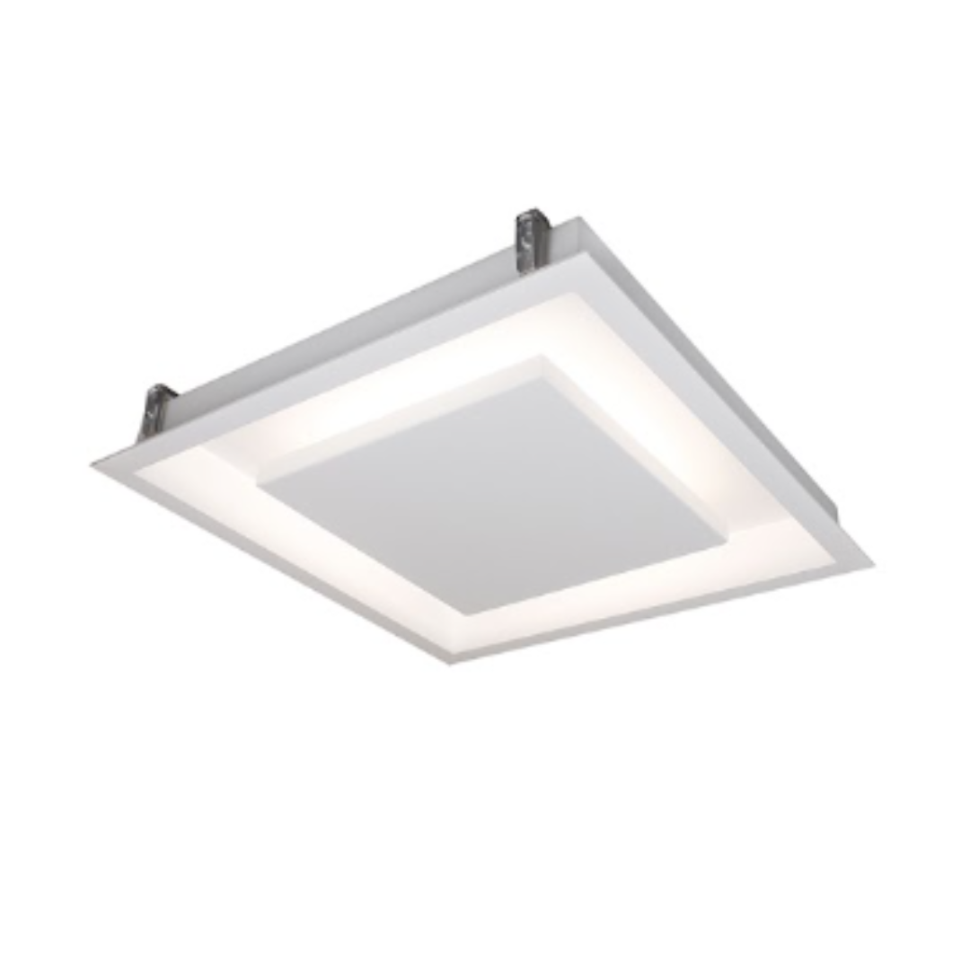 Embutido Home Led 380x380x64mm 25w 1925lm 4000k Bivolt Branca - Usina ...