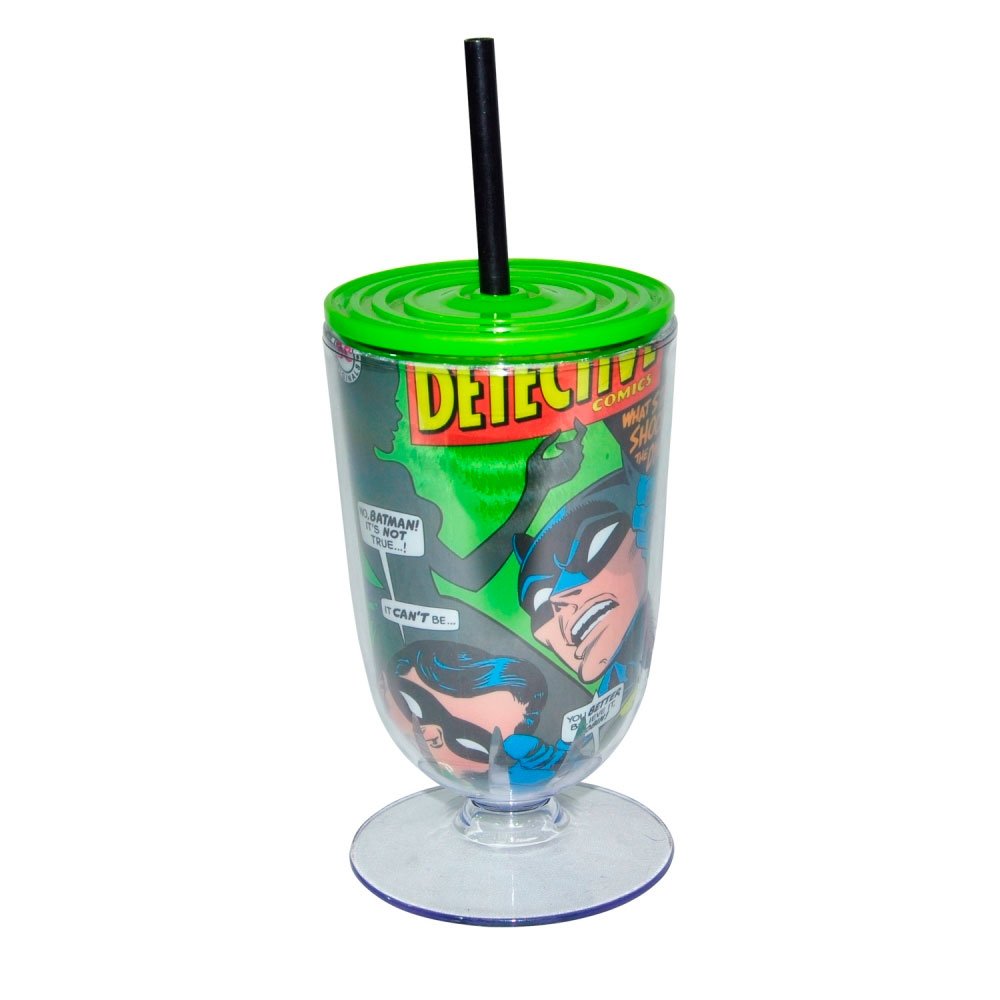 Taça Acrílica Dco Batman e Robbin Pop Home | MadeiraMadeira