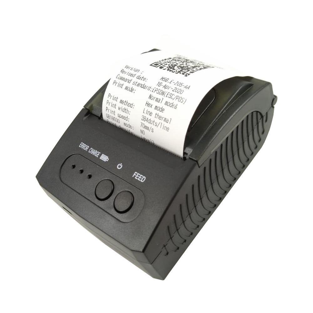 Mini Impressora Portátil Bluetooth Térmica 58mm Android Ios ...