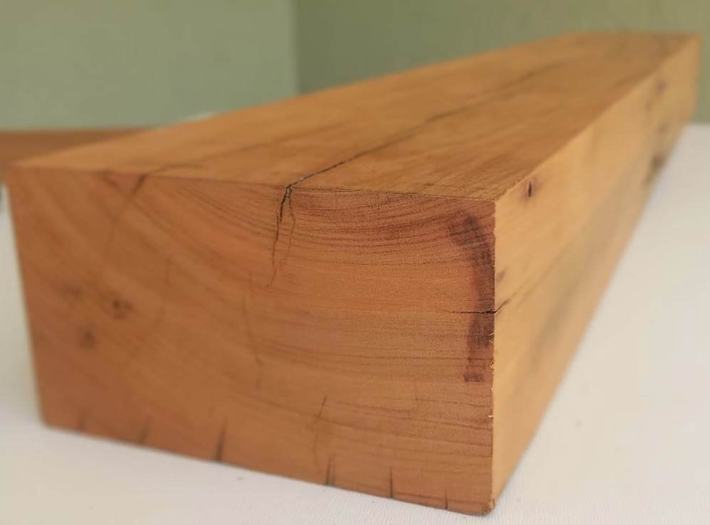 Bloco de Peroba Rosa 65 cm - Madeira de Demolição | MadeiraMadeira