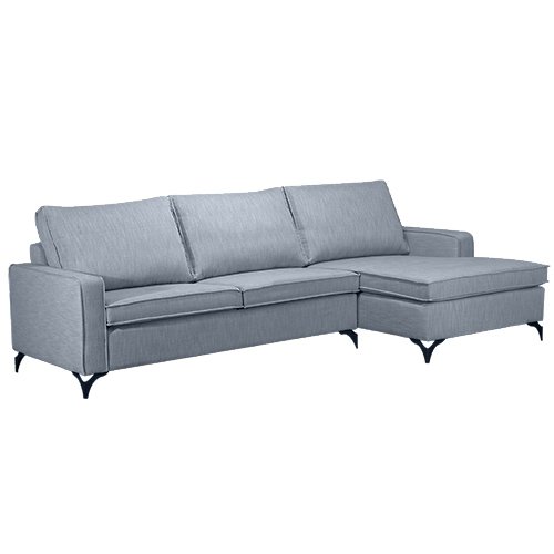 Estofado Buriti Sevilha Chaise 2.70X1,45 Tecido A - A148 | MadeiraMadeira