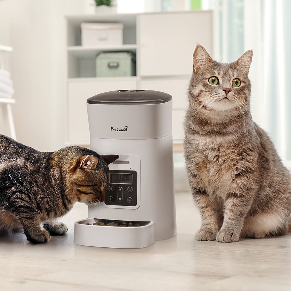 Alimentador Automático 4L Auto Feeder Branco Mimo Tech - PP010 PP010 | MadeiraMadeira