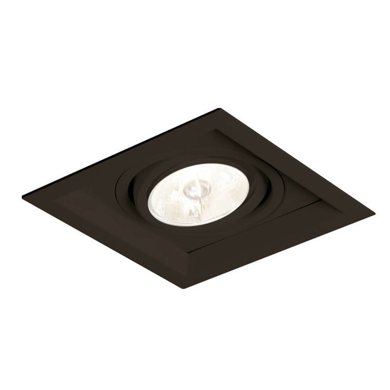 Embutido Recuado II PAR16 50W 117mm- Newline IN50321* - PTBT - Preto ...