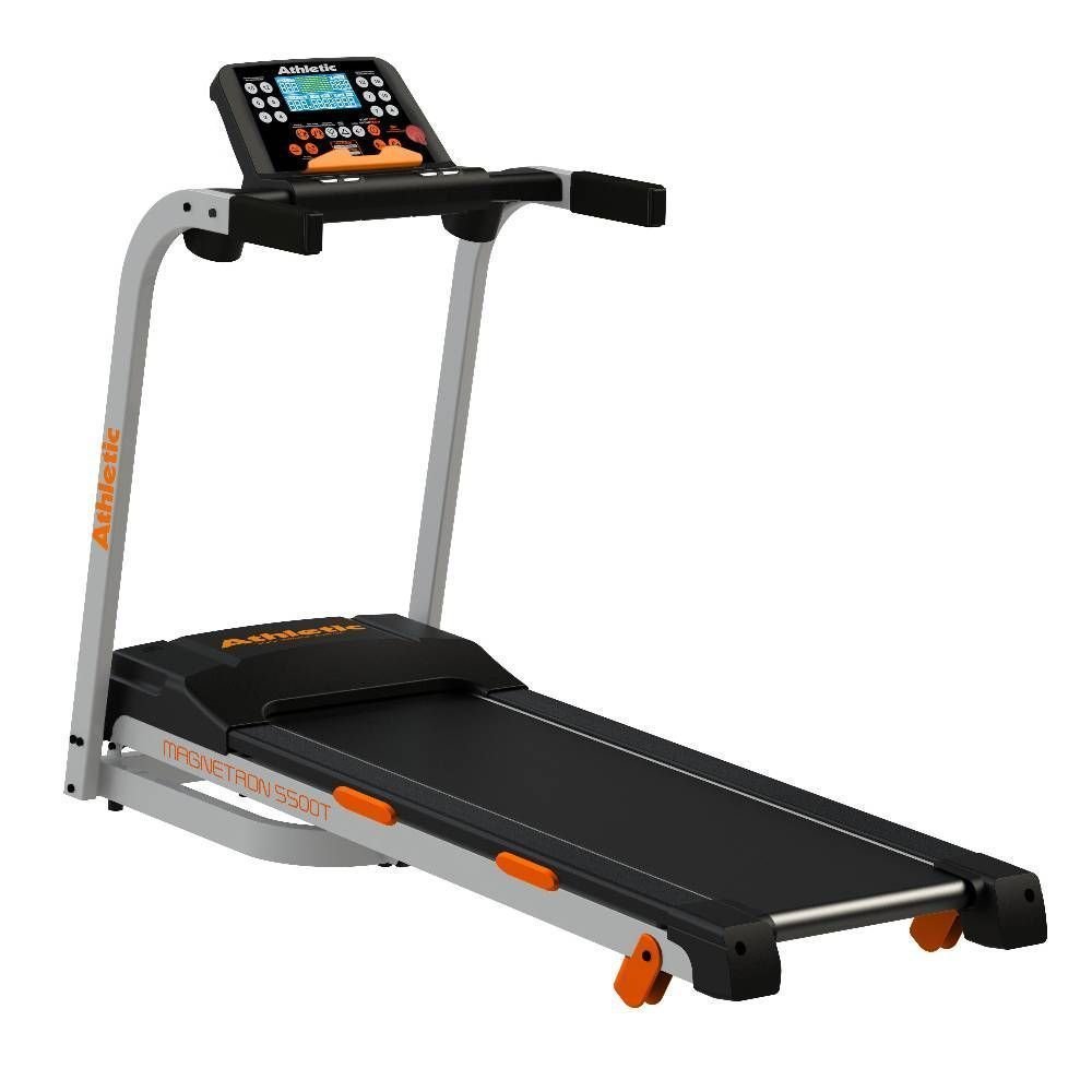 Esteira Athletic Magnetron 5500tmotor 5.0 Hpm até 130 Kg 127v Cinza ...