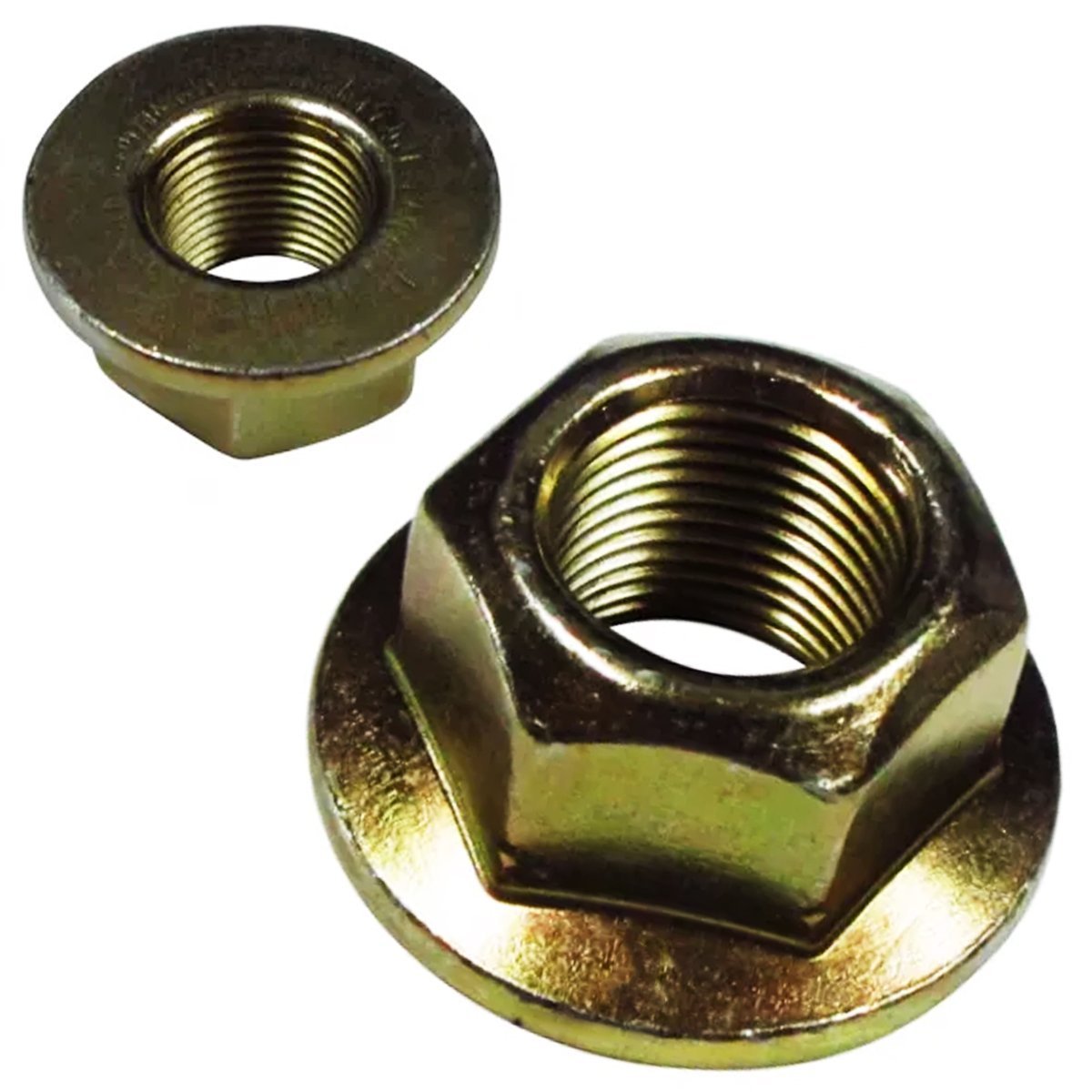 Porca Sextavada M6 Flangeada Din 6923 Bicromatizado - 200un ...