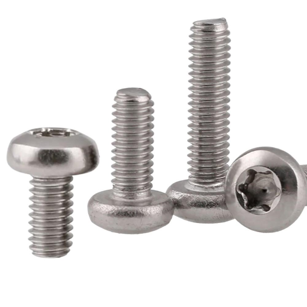 PARAFUSO TORX HEXALOBULAR SIXLOBE PANELA M3 X 8 INOX 150UN | MadeiraMadeira
