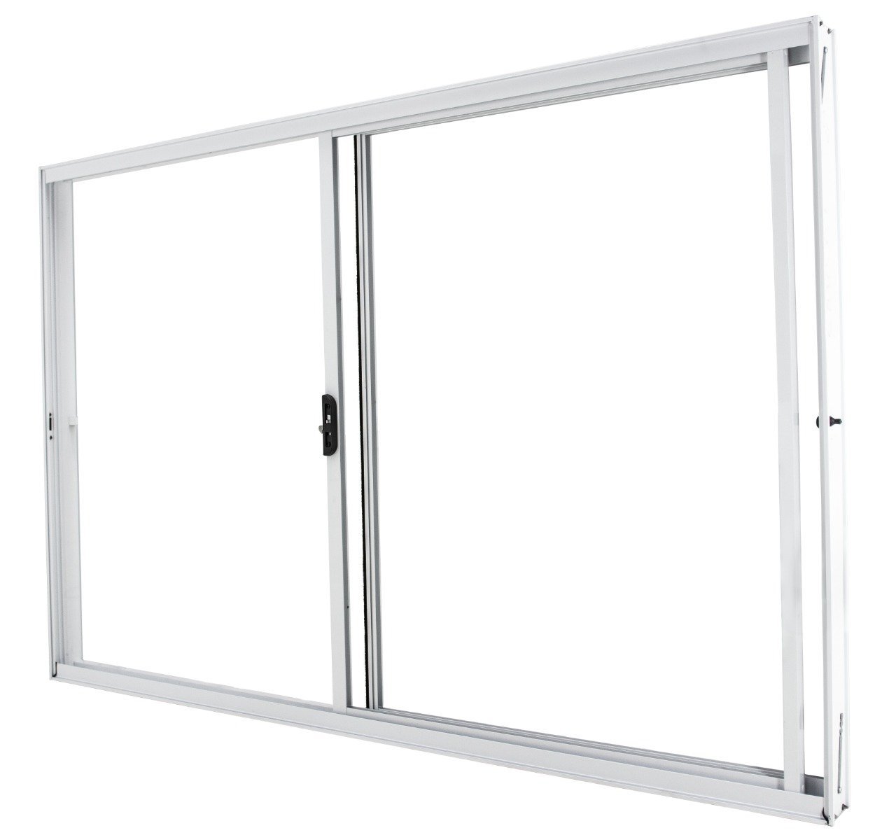 Janela de Correr Aluminio Crv 100x120cm Branca Classic 2 Folhas 2022 ...