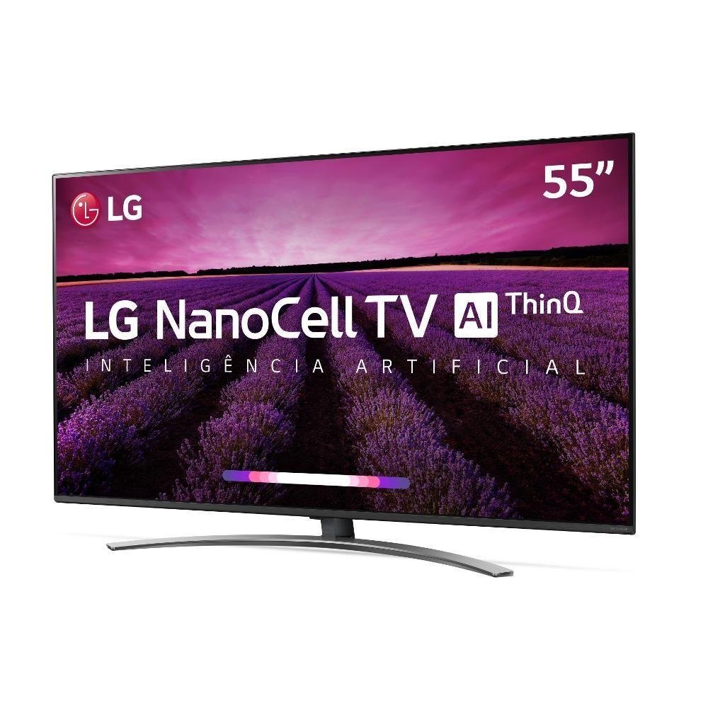 Smart Tv LG 55" Nano Cell UHD 4K Smart Magic 55SM81000PSA | MadeiraMadeira