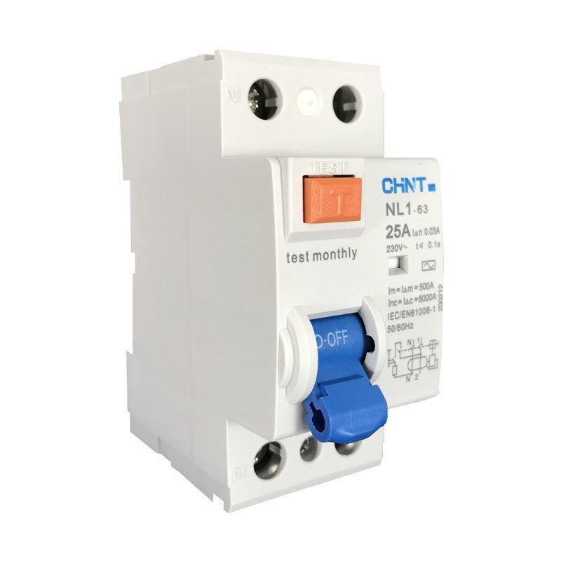 Interruptor Diferencial Residual | NL1-63 2P 25A 30mA | Chint | MadeiraMadeira