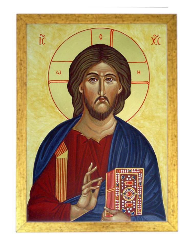Quadro decoração catolica jesus cristo ortodoxo drd7627 | MadeiraMadeira