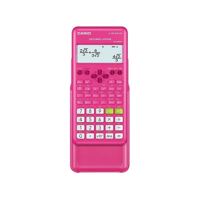 Calculadora Casio FX-82LA Plus 2ND Edition - Rosa | MadeiraMadeira