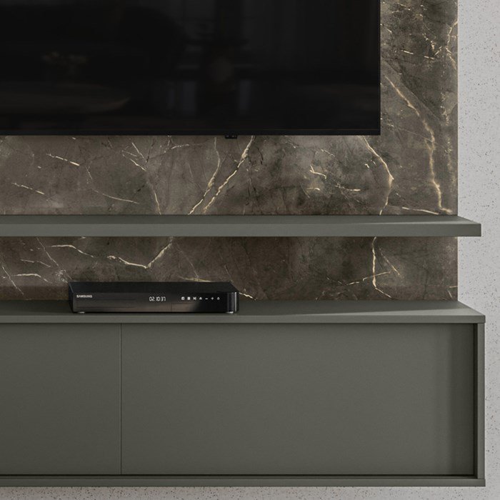 Painel Bancada Suspenso Para TV 65 Polegadas 2861 Jade Oliva MDT ...