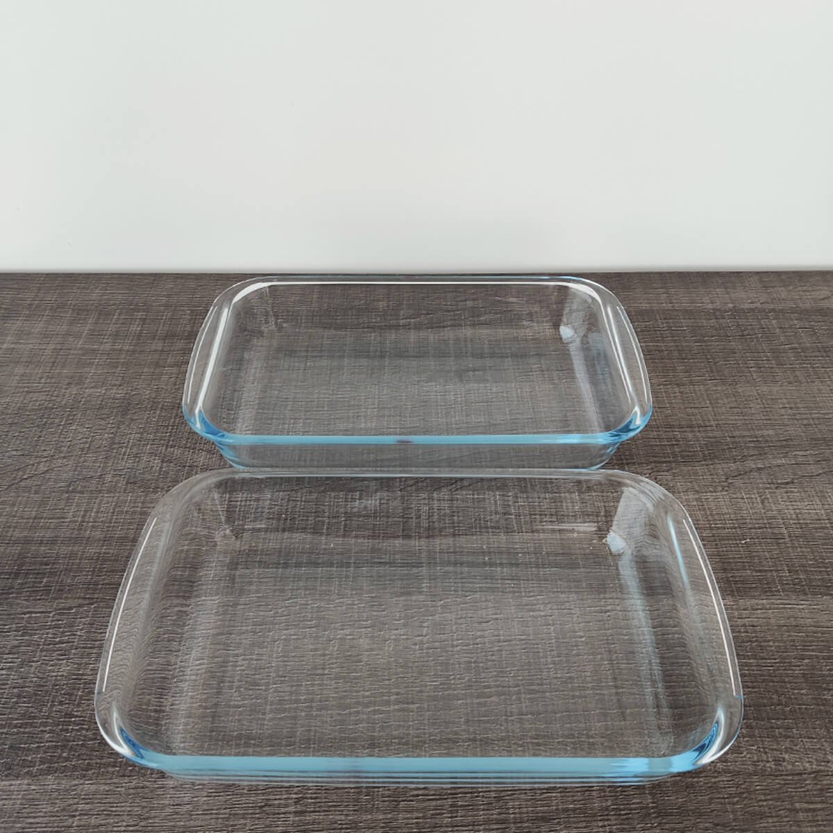 2 Travessas Médias Formas de Vidro Assadeiras Retangulares 1,5l Sanremo ...