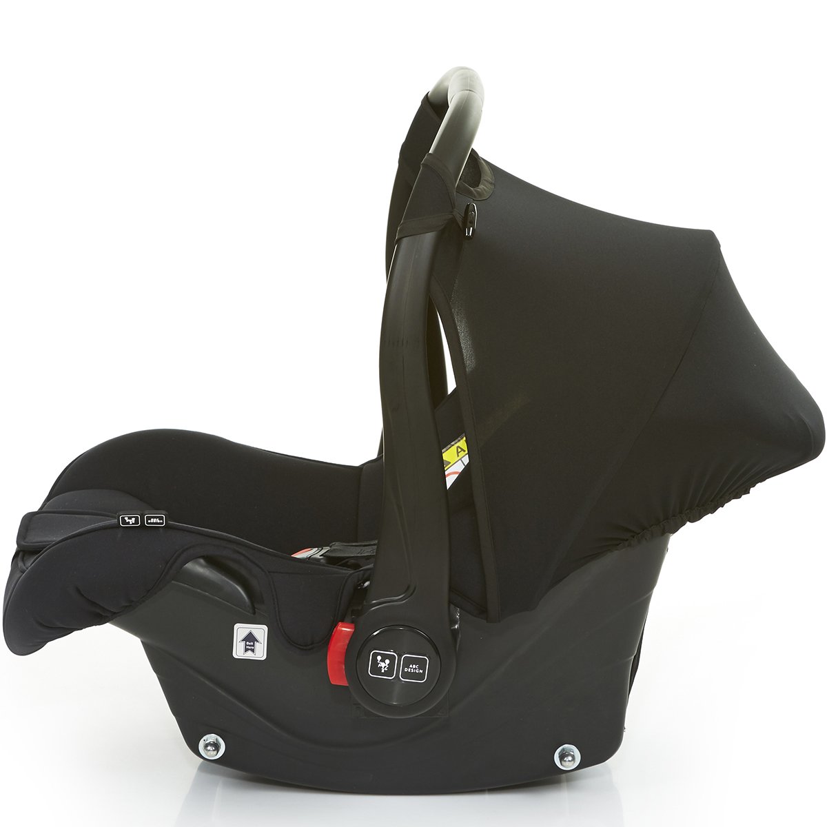 Bebê Conforto Infantil Bebês de 0 até 13 Kg Abc Design Risus - Black | MadeiraMadeira