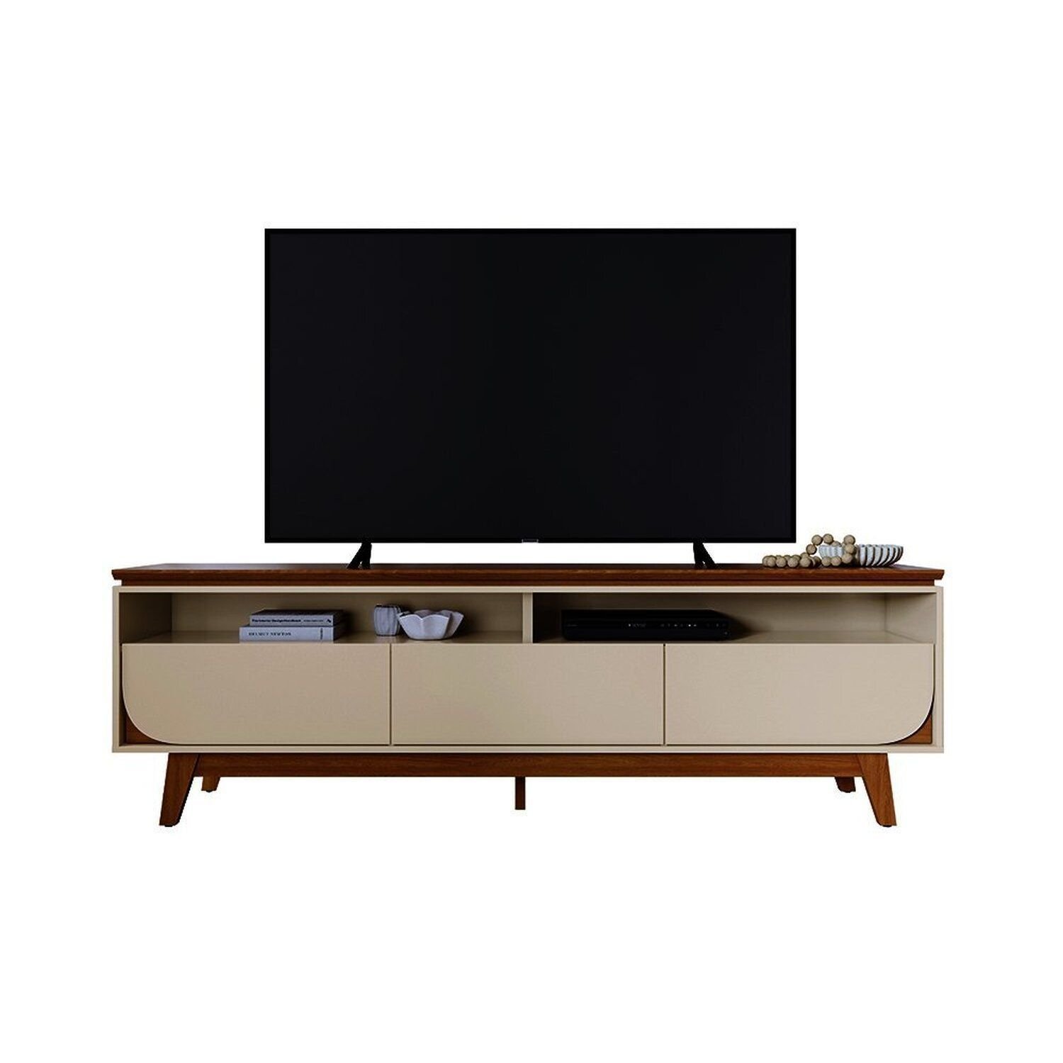 Rack para Tvs até 75 Pol Selene 62,5x200x36 Cm | MadeiraMadeira