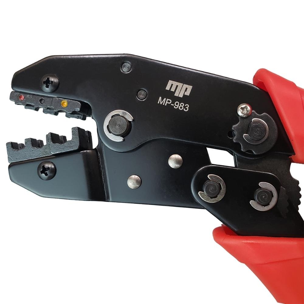 Alicate Crimpador Terminal Pré Isolado Mega MP 983 Polo Linha Prime ...