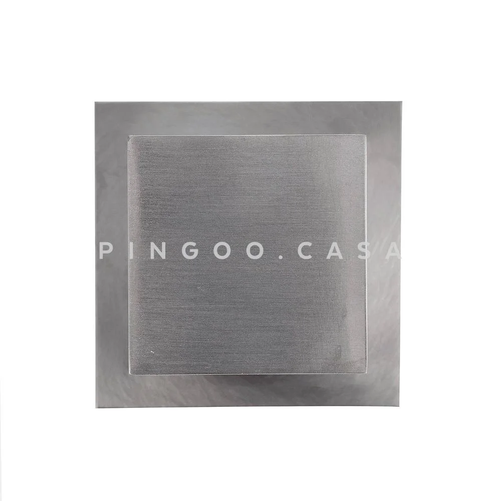 Acabamento De Registro Mearim Pingoo.casa - Prata | MadeiraMadeira