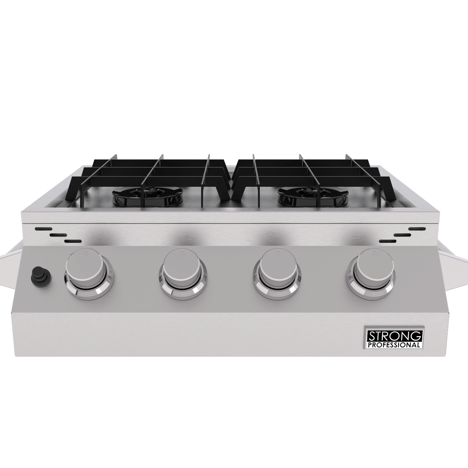 Rangetop Portátil 4 Bocas 100% Inox Strongrill | MadeiraMadeira