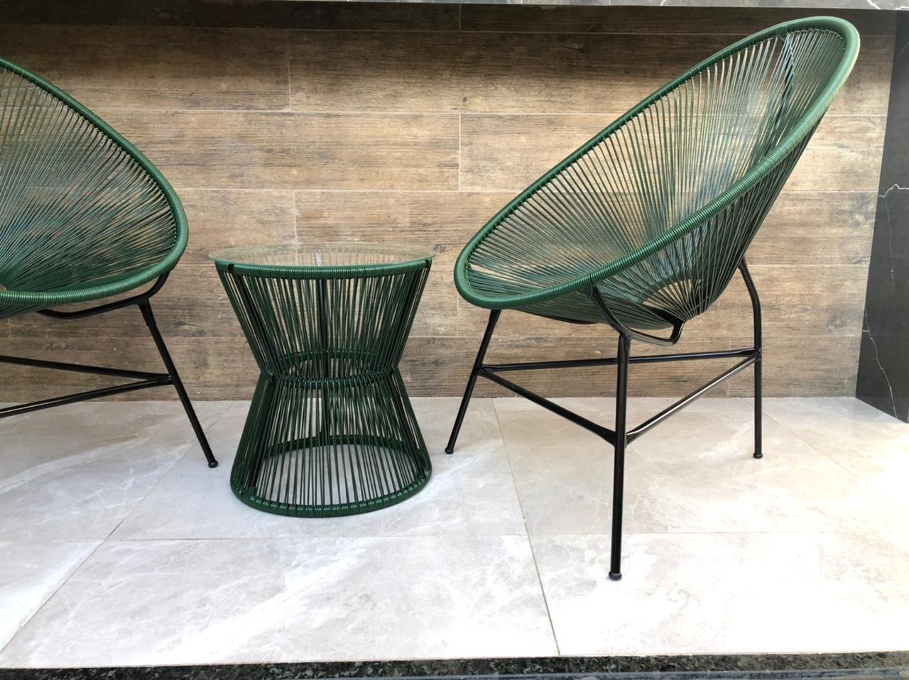 moveis para área externa cor verde musgo | MadeiraMadeira