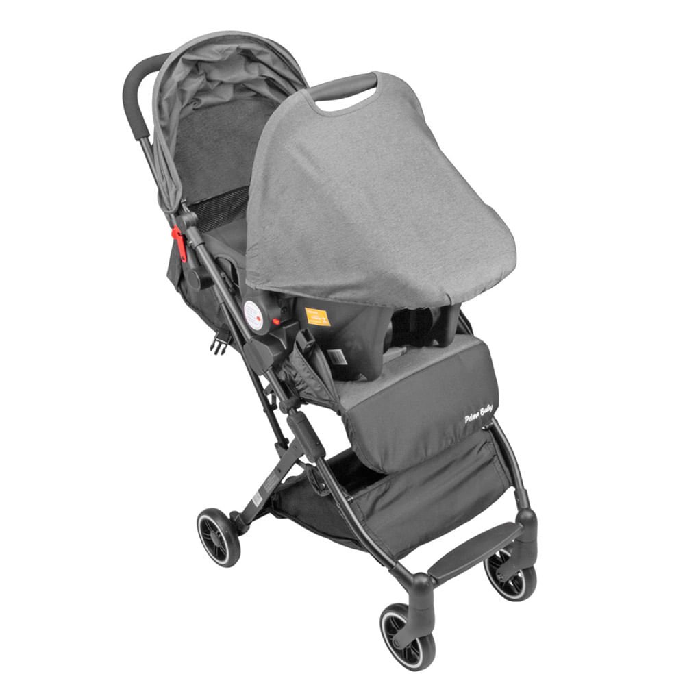 Carrinho Travel System Premium Preto | MadeiraMadeira