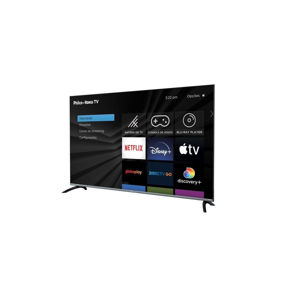 Smart TV Philco 58’’ 4K HDR10 Dolby Áudio Led PTV58G70R2CSGBL – Bivolt ...