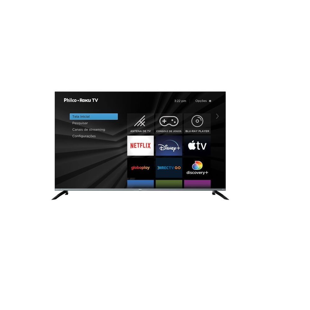 Smart TV Philco 58’’ 4K HDR10 Dolby Áudio Led PTV58G70R2CSGBL – Bivolt ...