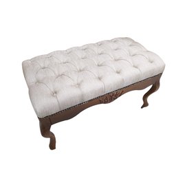 Puff Imperium Gênova - (F) Turquesa Brilho | MadeiraMadeira