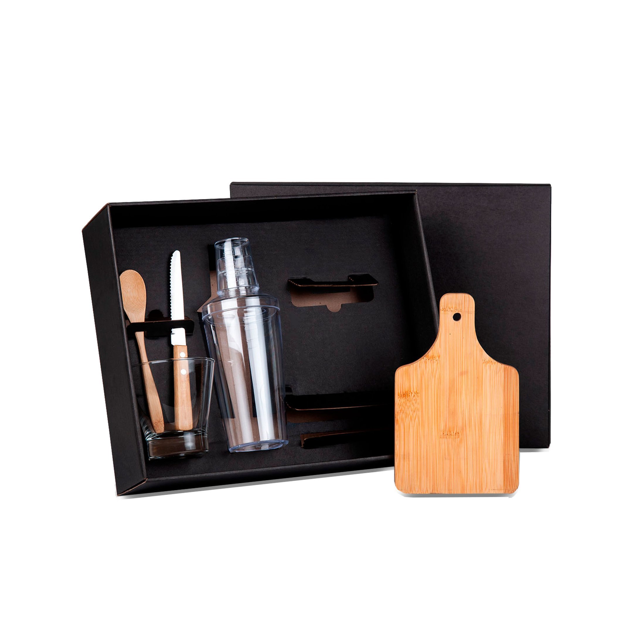 Kit Para Caipirinha Com Coqueteleira - 5 Pçs Welf | MadeiraMadeira