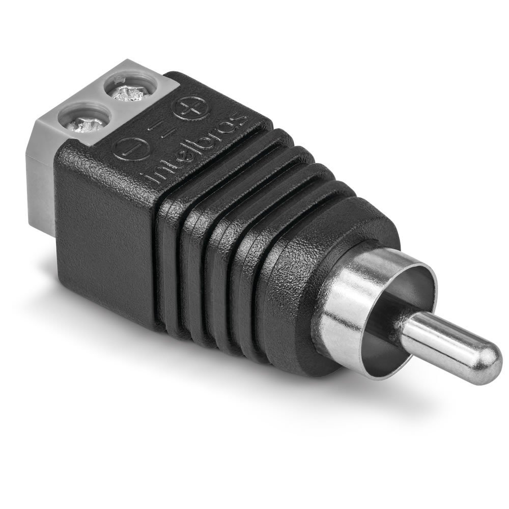 Kit 50 Conectores Rca Borne Macho Conex 1000 Intelbras Conex 1000 Rca ...