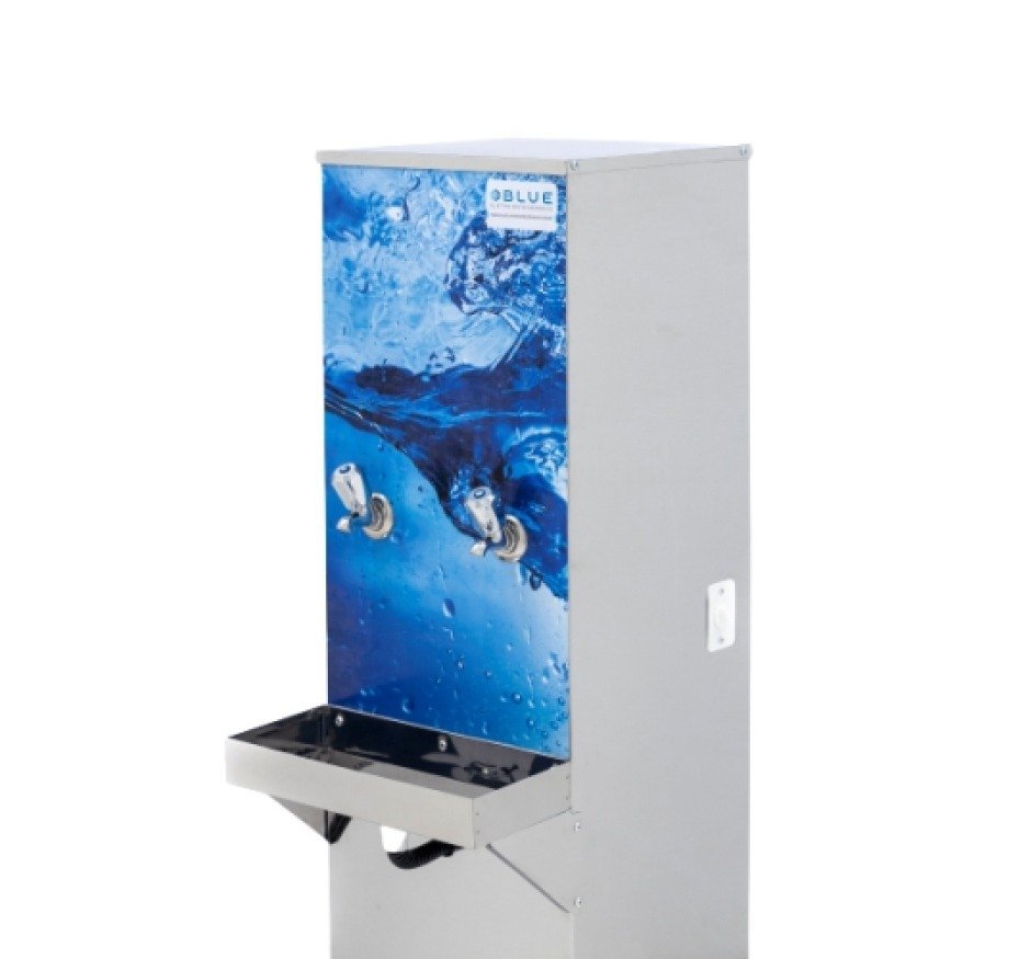 Bebedouro Industrial Adesivado de Coluna 25 Litros Inox Blue Bebedouros ...