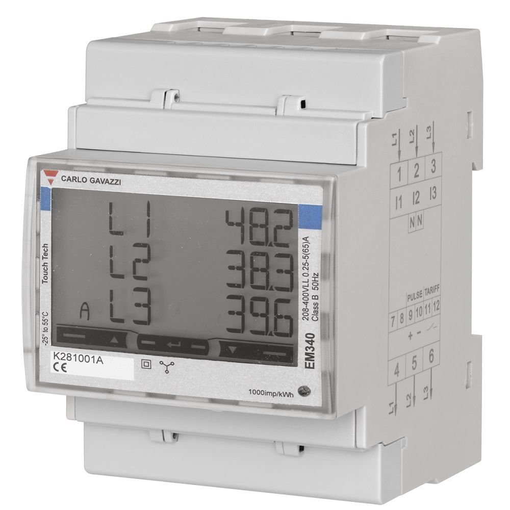 Multimedidor de Energia Trifásico Em340dinav23xs1x | MadeiraMadeira