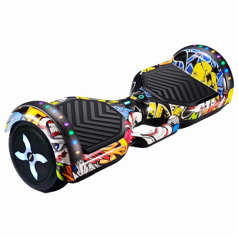 Skate Elétrico - Hoverboard Flash - Estampado - Dm Toys | MadeiraMadeira