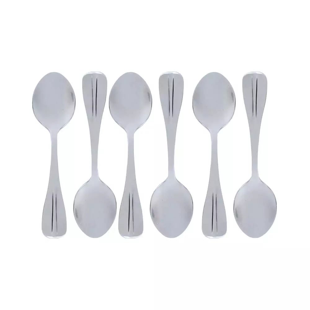 Conjunto de Colher para Café Lyor Positano em Inox 6 Peças | MadeiraMadeira