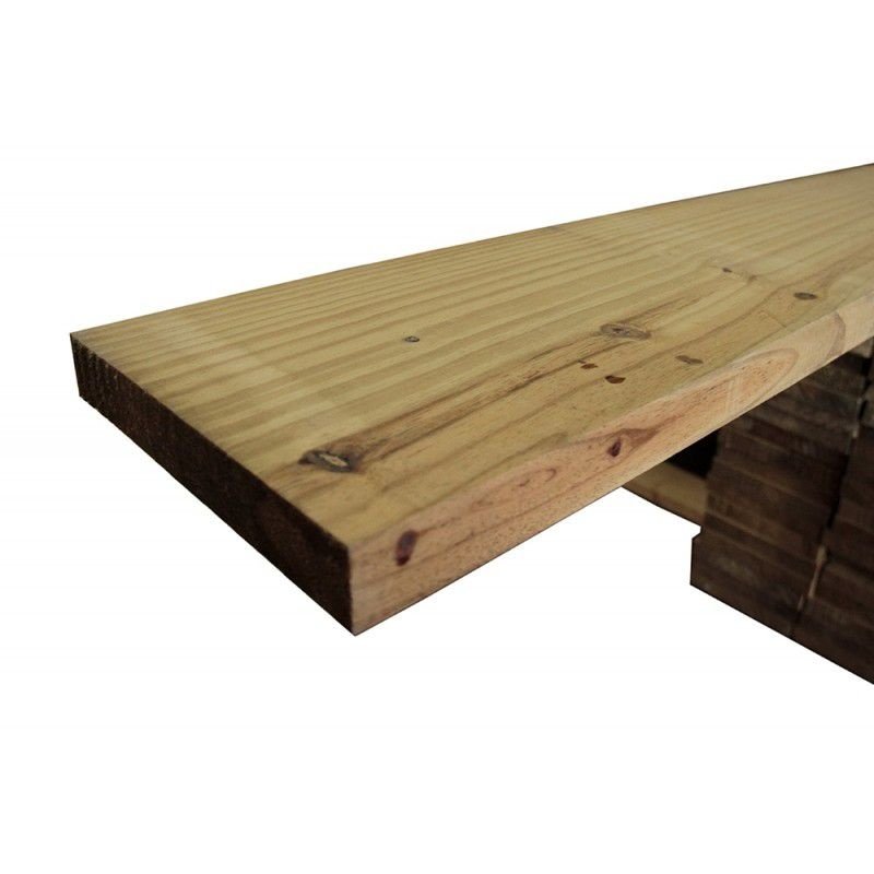 Prancha de Pinus Tratado em Autoclave 3,5x24x3,00 | MadeiraMadeira