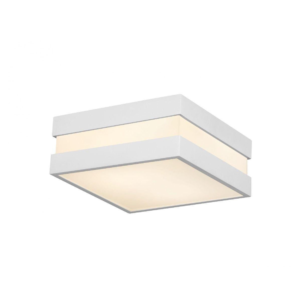 Plafon Moderno Modular 35cm Branco para Sala Mesa | MadeiraMadeira