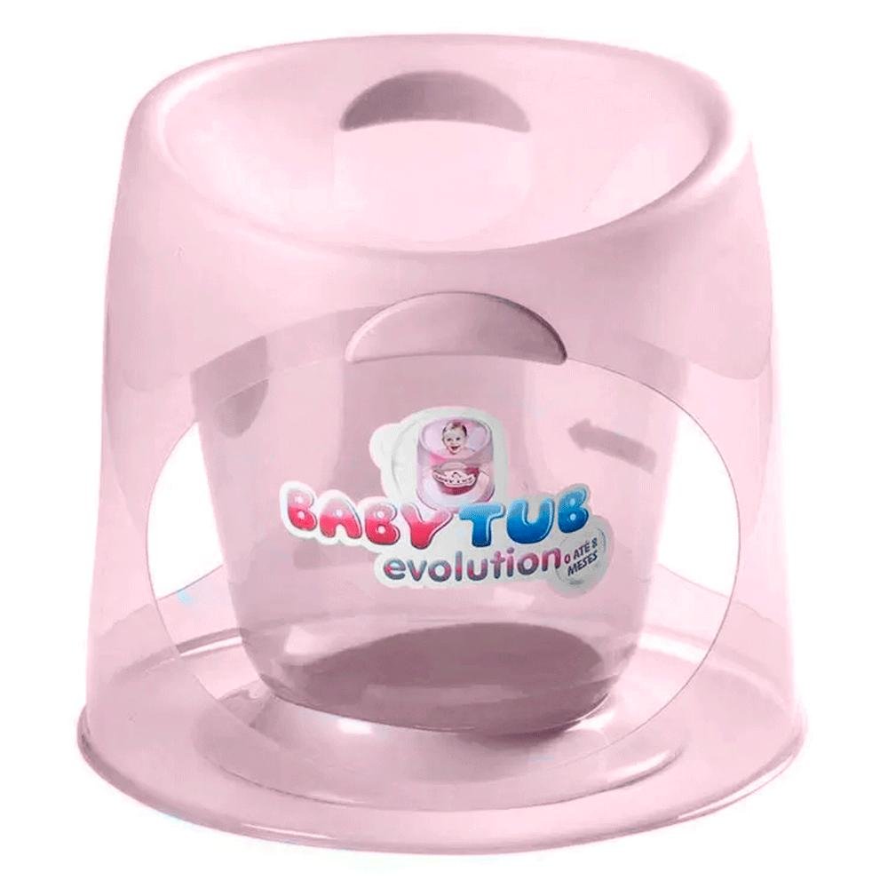 BANHEIRA OFURÔ EVOLUTION CANDY BABYTUB REF: 0 ATÉ 8 MESES - UN - Rosa candy | MadeiraMadeira