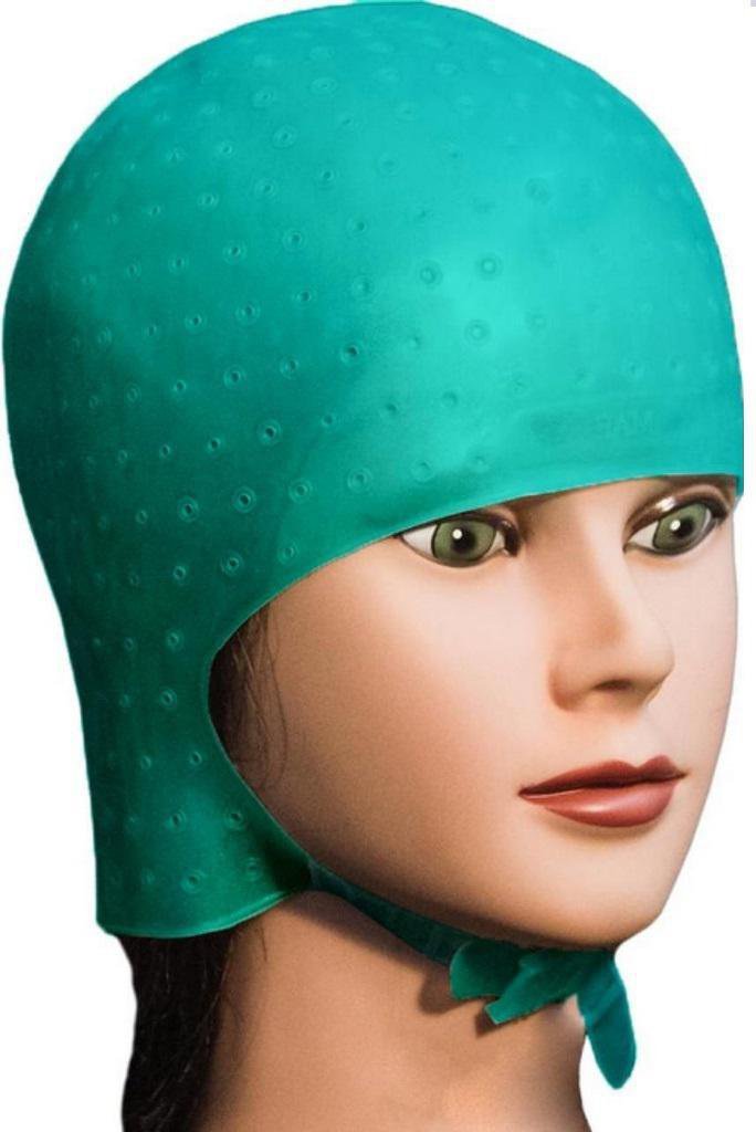 Touca Romana Silicone Mechas Natureza | MadeiraMadeira