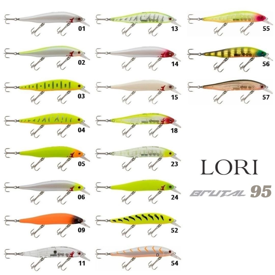 Isca Artificial Lori Brutal 95 Cor 13 | MadeiraMadeira