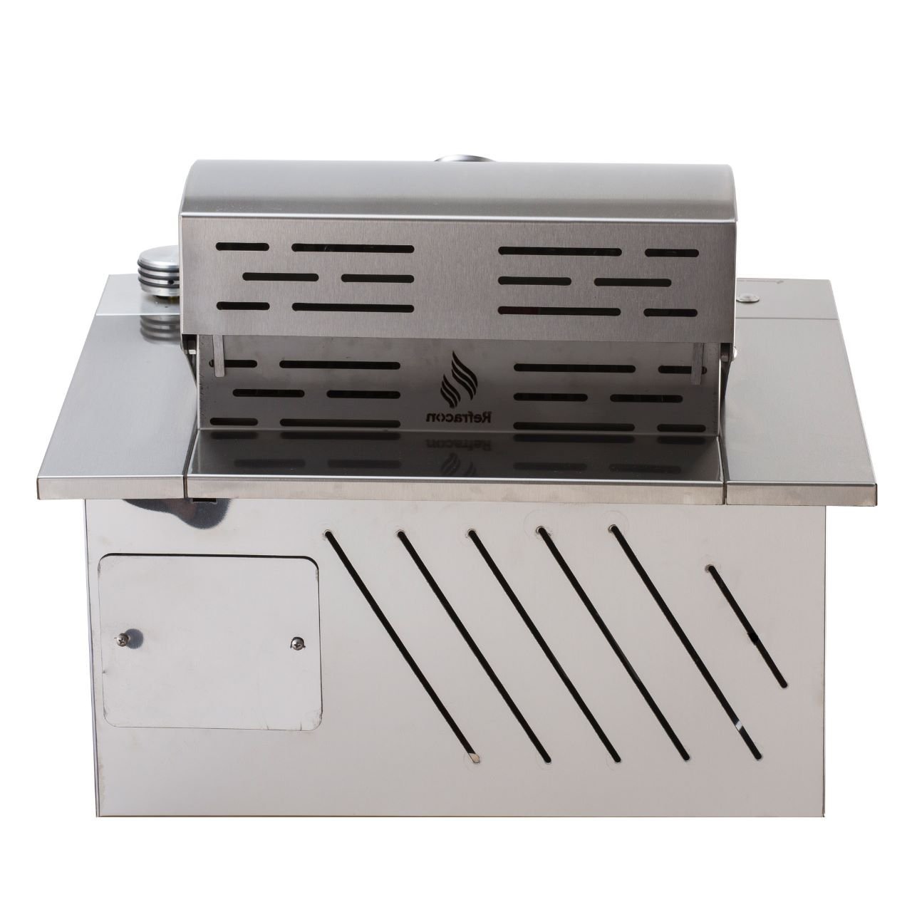 Mini Steak Churrasqueira Gás De Embutir Em Inox 304 com Tampa Abafador ...